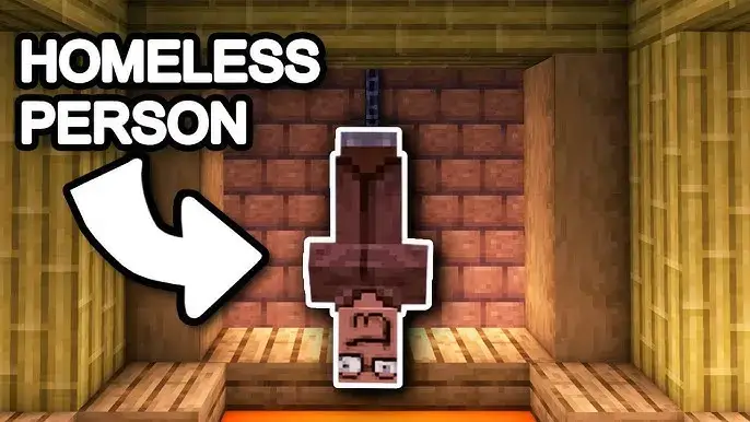 Download Mod homeless person Minecraft PE (Bedrock)